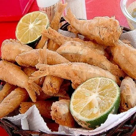 Piaba frita (Manjubinha frita) em Teresina | Turismo Piauí